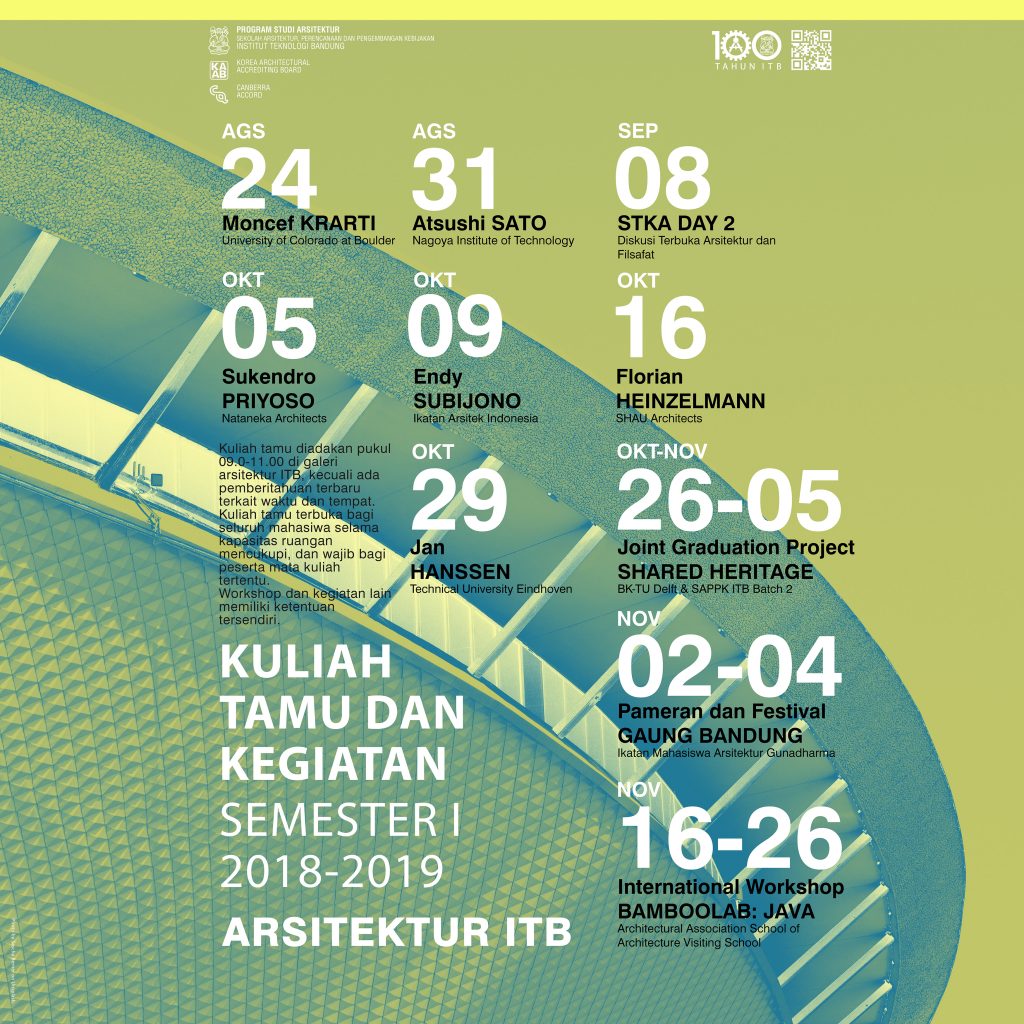 Kalender Kuliah Tamu dan Kegiatan Semester I 2018-2019 – Program Studi ...
